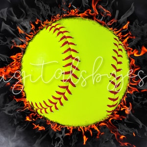 Softball Backdrop, Sports Digital Background, Sports Backdrop, Softball ...