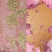 Pink and Gold Digital Paper, Digital Scrapbook Paper, Pretty Watercolor ...