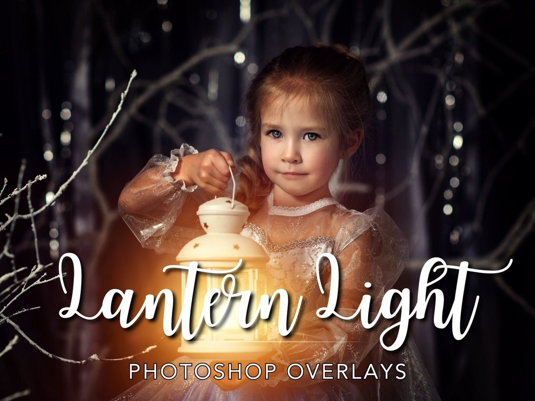 Lantern Light Overlays, Lamp Light Overlay, Magic Light Photoshop ...