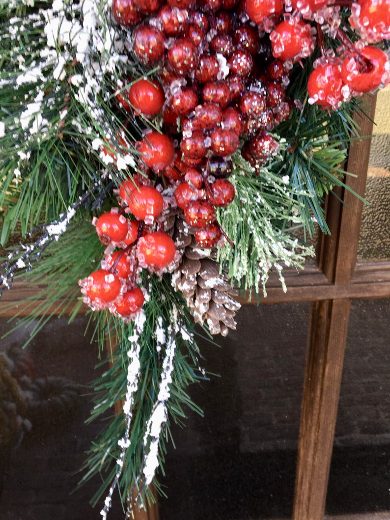 Elegant Large Christmas Swags for Front Double Doors Pine - Etsy