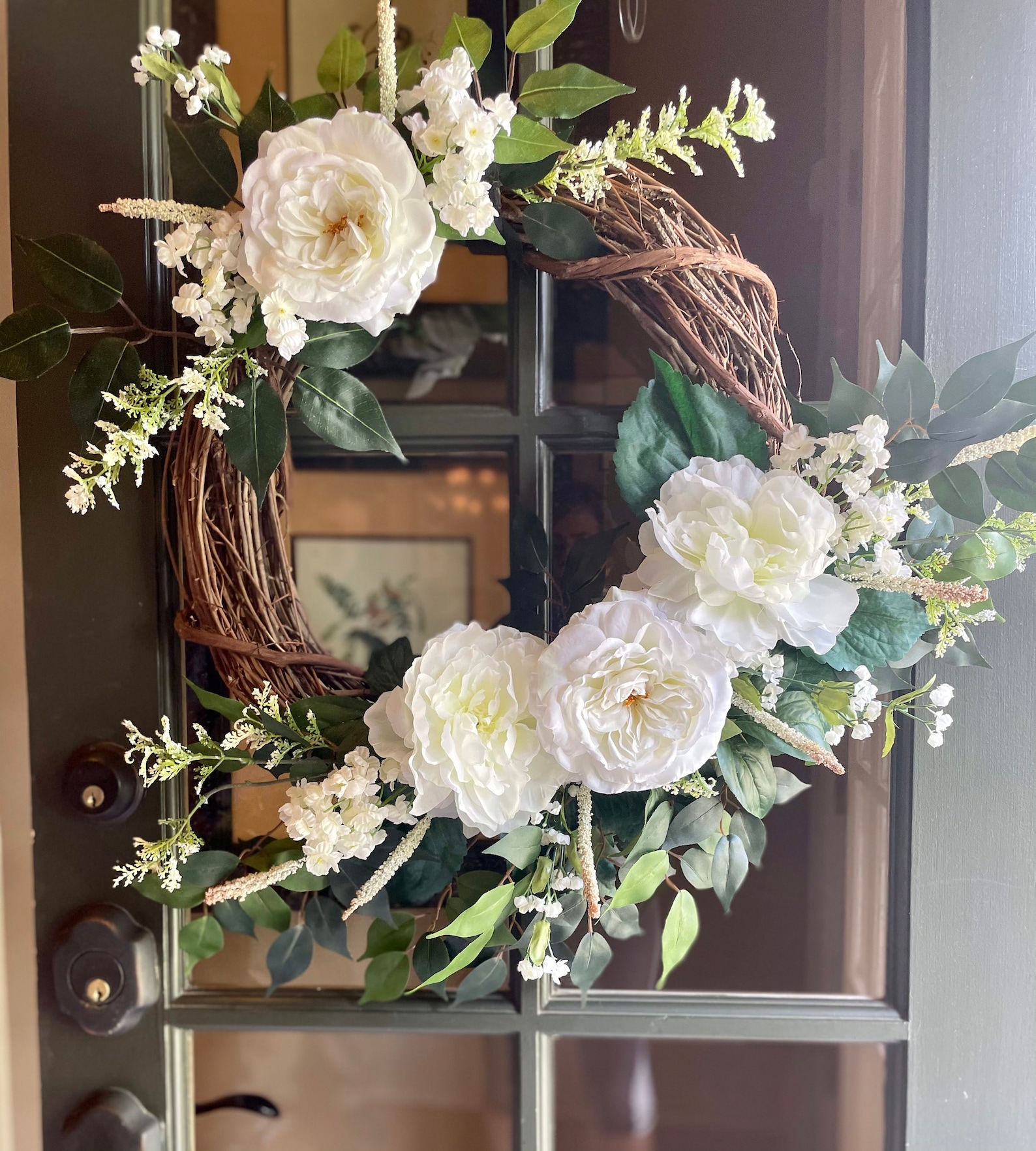 Large Front Door Wreath Double Door Wreaths All Season | Etsy