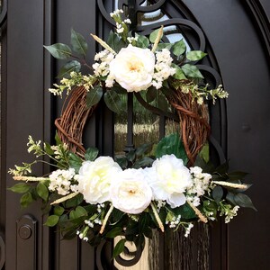 Large Front Door Wreath Double Door Wreaths All Season | Etsy