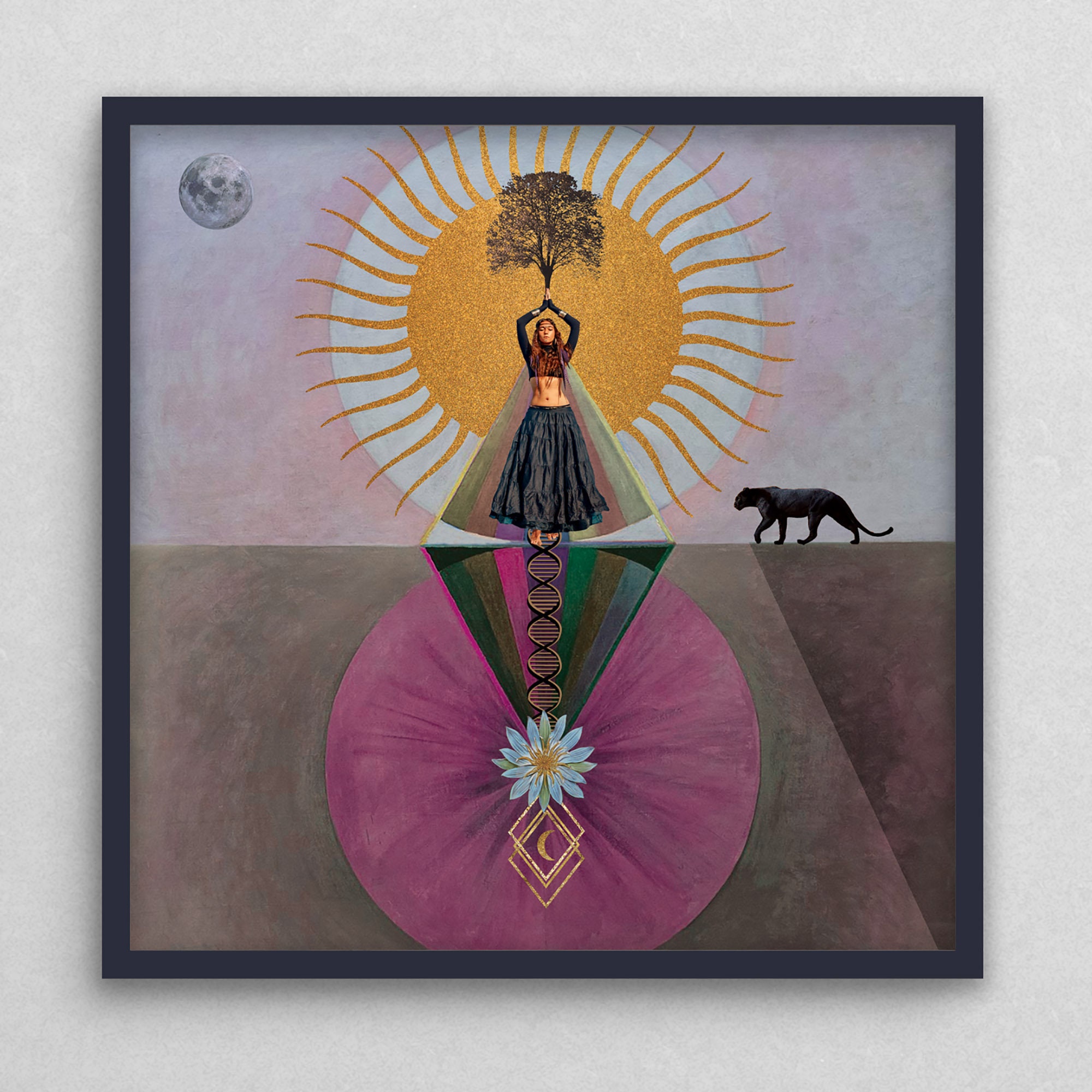 Hilma Af Klint Hilma Af Klint Print Cosmic Art Goddess Art - Etsy