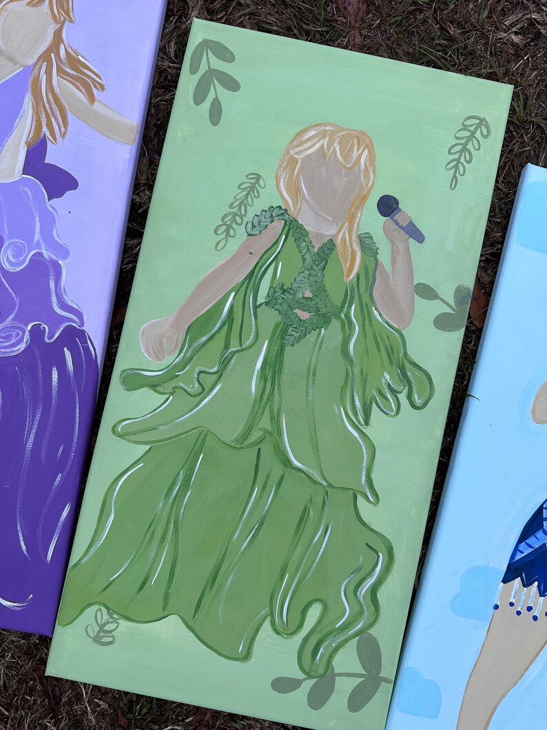 Taylor Swift Era Canvases, Taylor Swift Fans, Painted Canvases, Eras ...