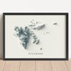 Svalbard Wall Art - Svalbard Poster - Svalbard Gift - Svalbard Framed ...