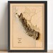 Peru Map (1850-1900), Peru Relief Map, Peru Wall Decor, Peru Vintage ...