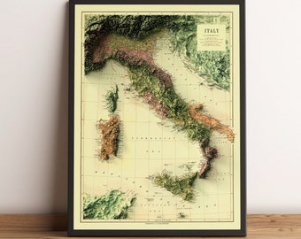 Italy Map Stencil - Etsy