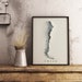 Chile Map, Chile Relief Map, Chile Wall Decor, Chile Minimalist Map ...