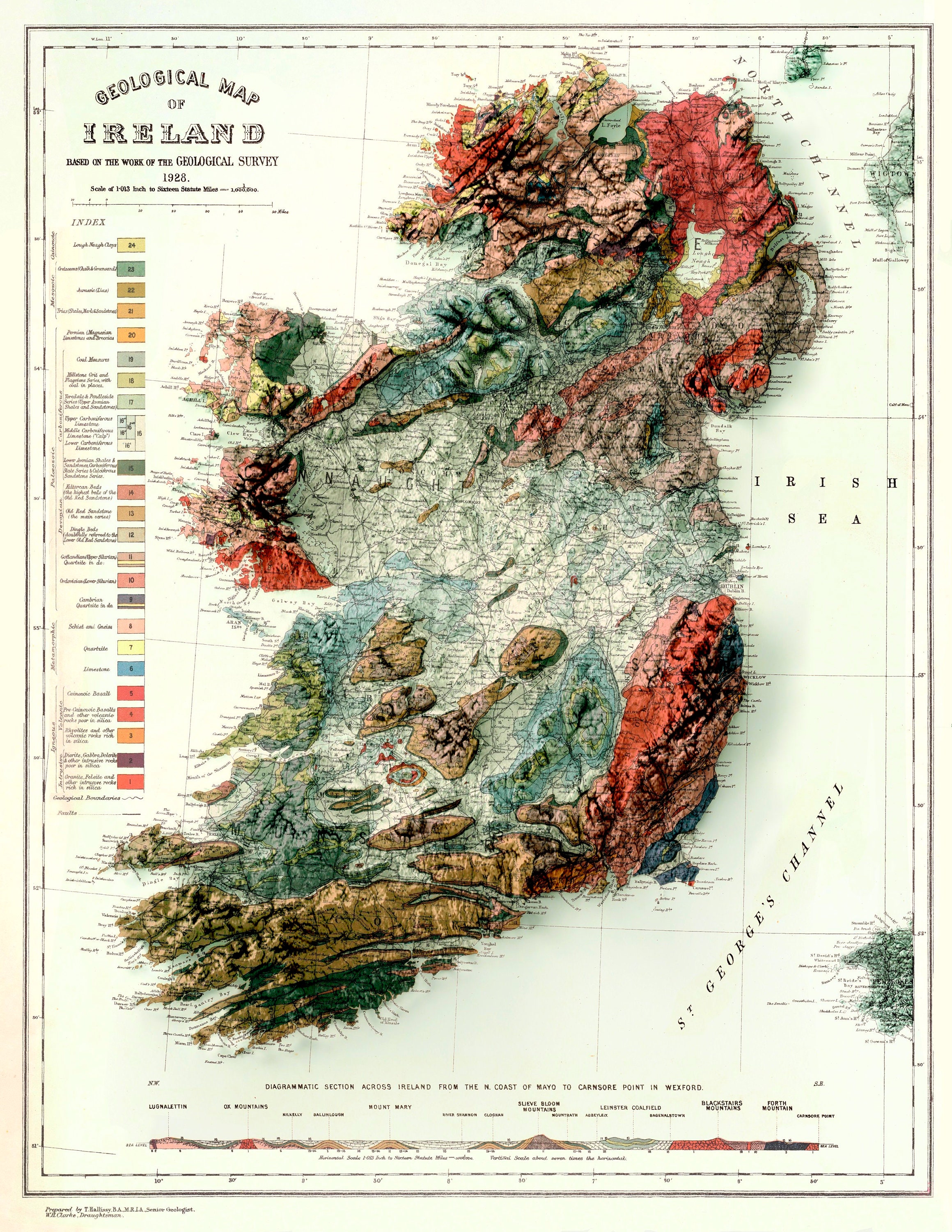 Ireland Map, Ireland Relief Map, Ireland Geological Map, Ireland Topo ...