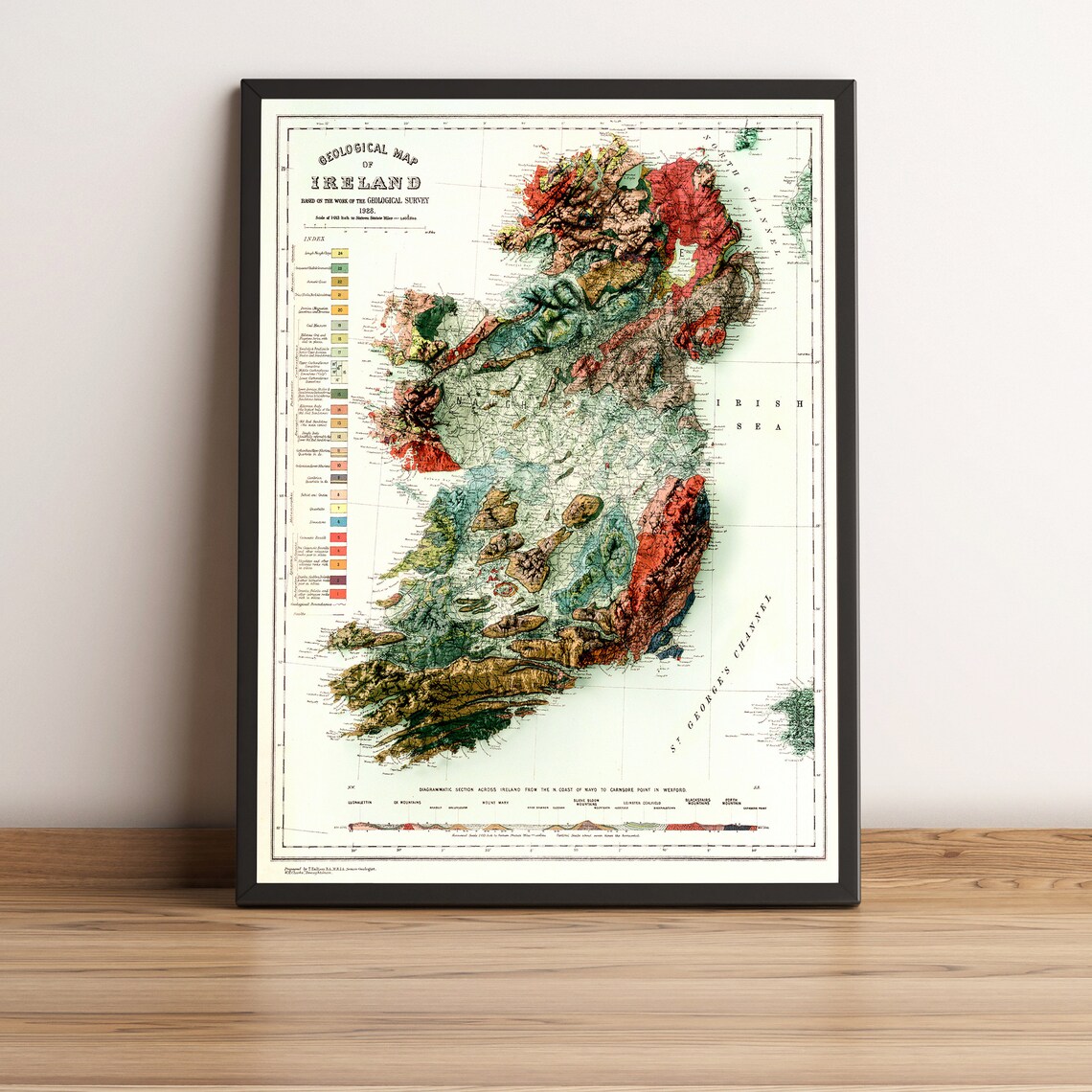 Ireland Map, Ireland Relief Map, Ireland Geological Map, Ireland Topo ...