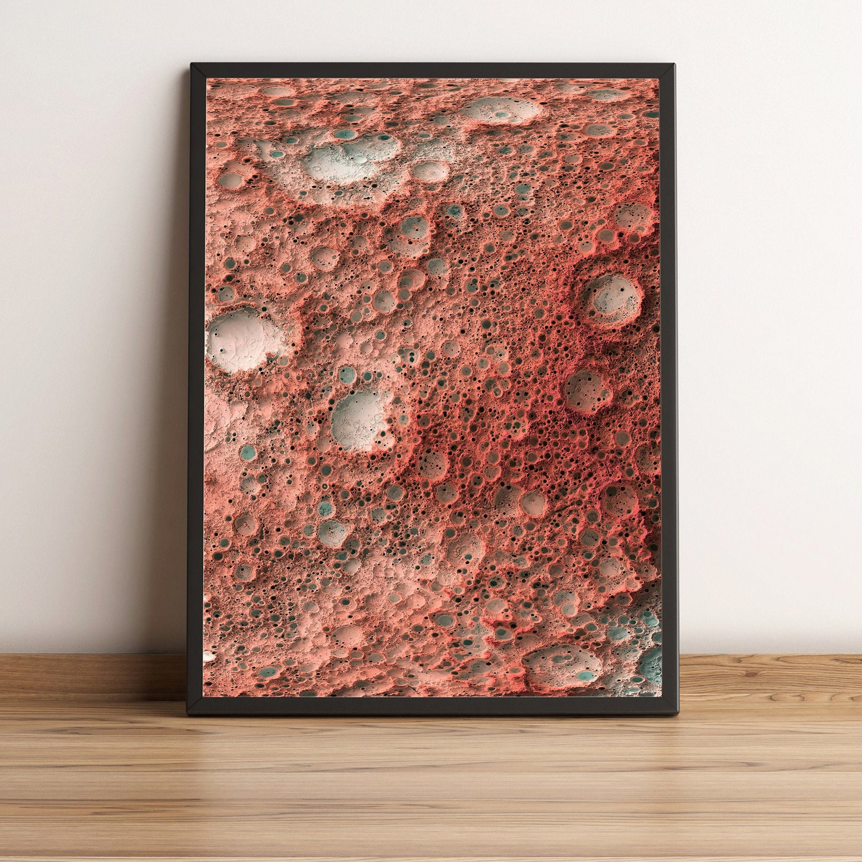Moon Map, Moon Relief Map, Moon Wall Decor, Moon Minimalist Map, Moon ...