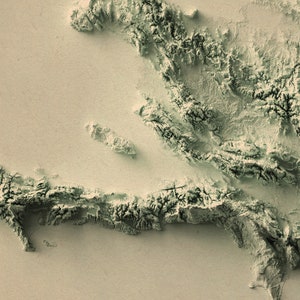 Hispaniola Island Map, Haiti Relief Map, Dominican Republic Map ...