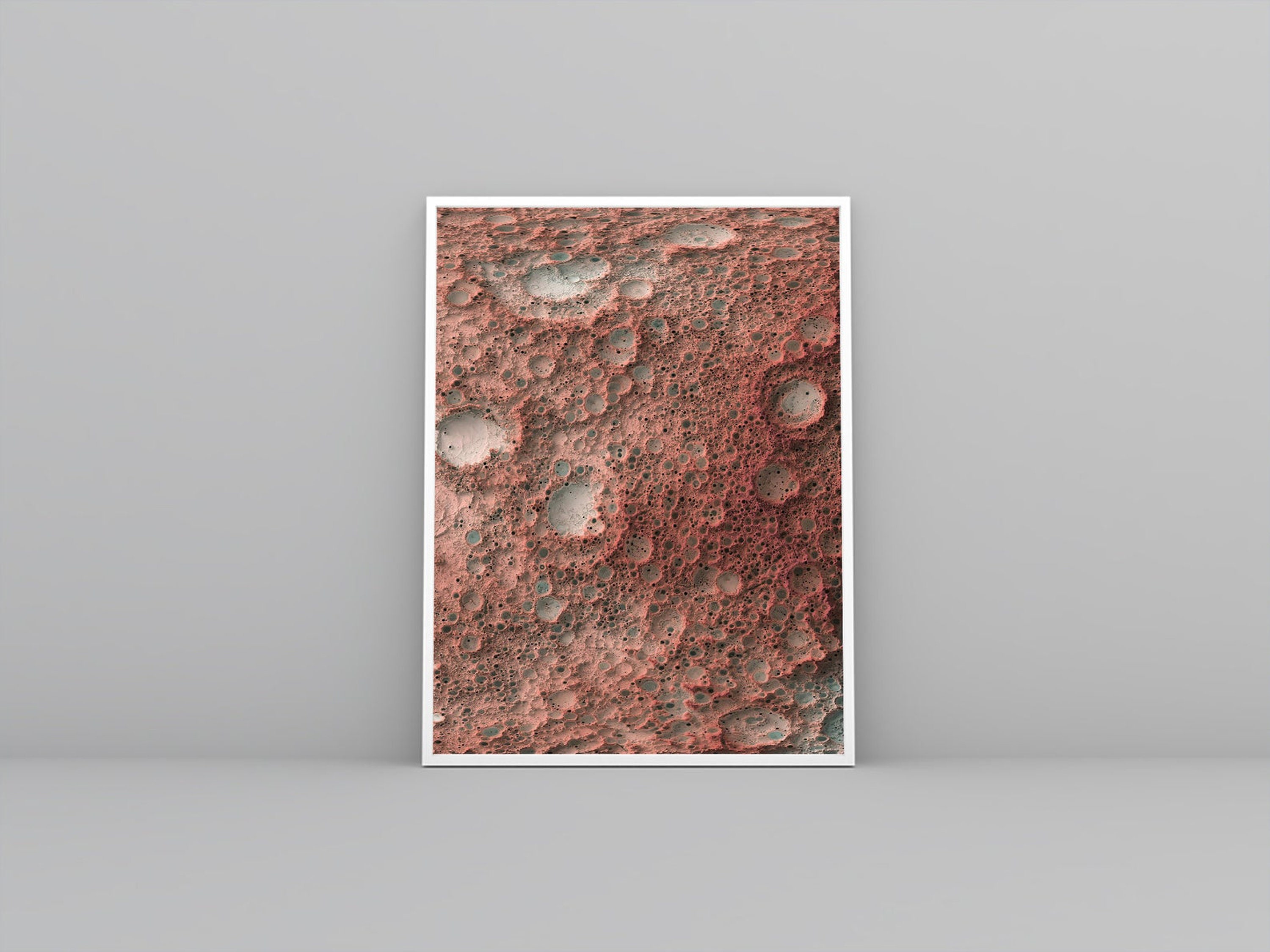Moon Map, Moon Relief Map, Moon Wall Decor, Moon Minimalist Map, Moon ...