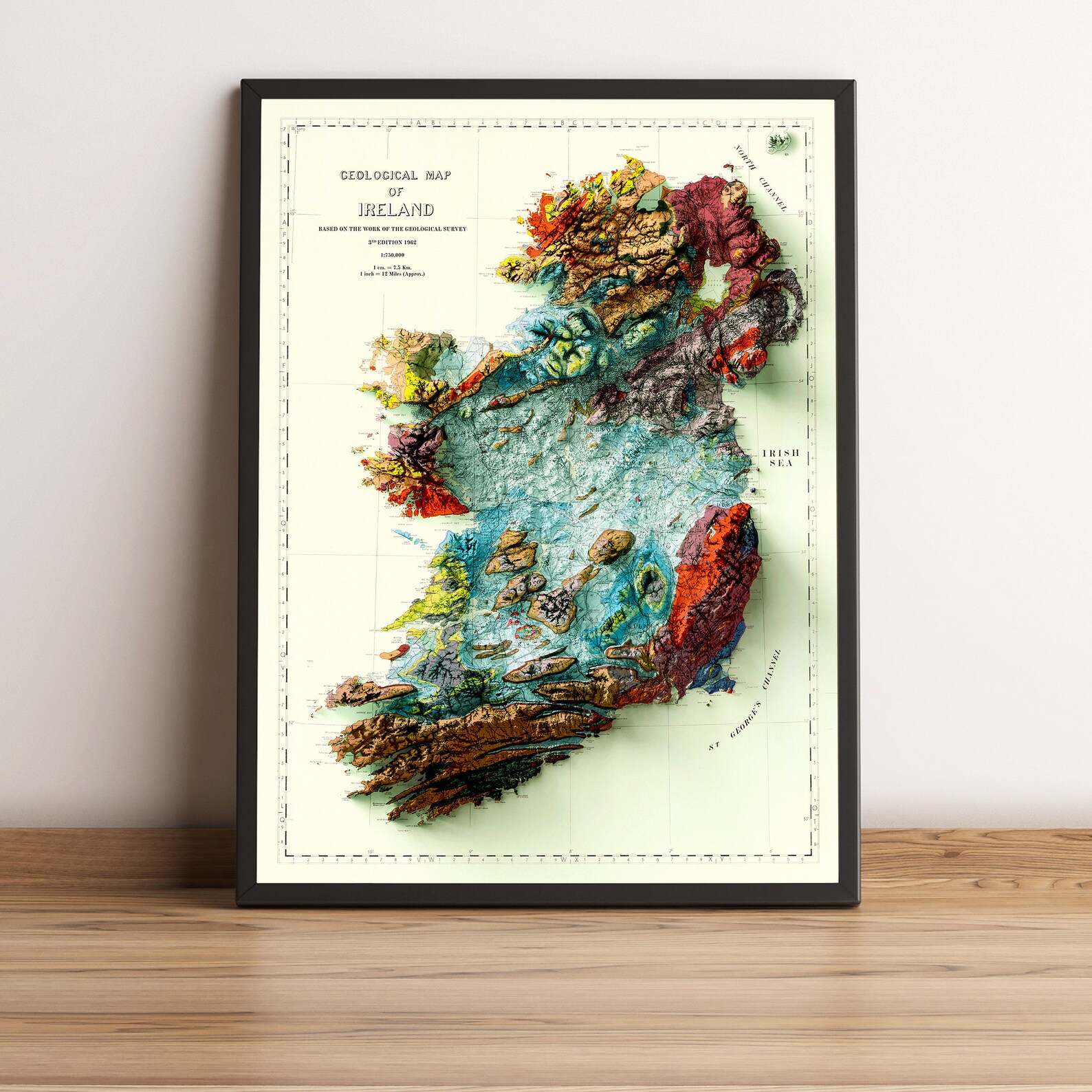 Ireland Map, Ireland Relief Map, Ireland Geological Map, Ireland Topo ...