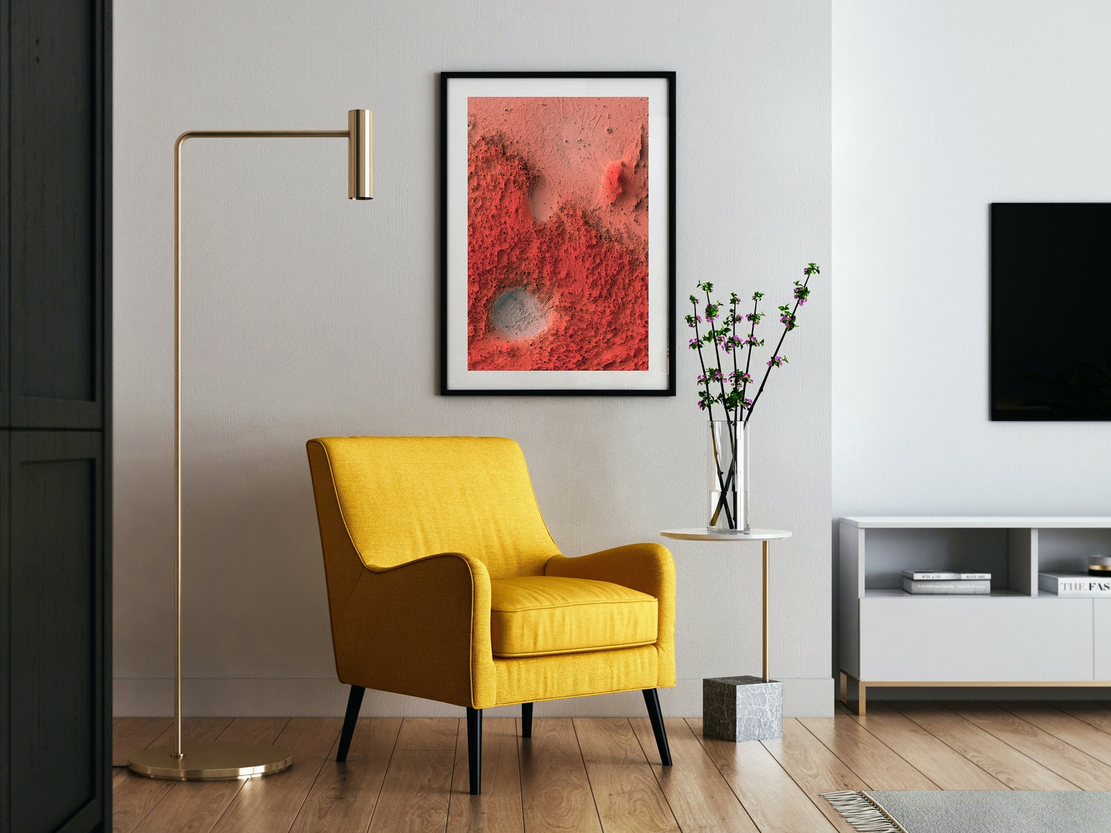 Mars Map Mars Relief Map Vintage Map of Mars Mars Print Topographic Map ...