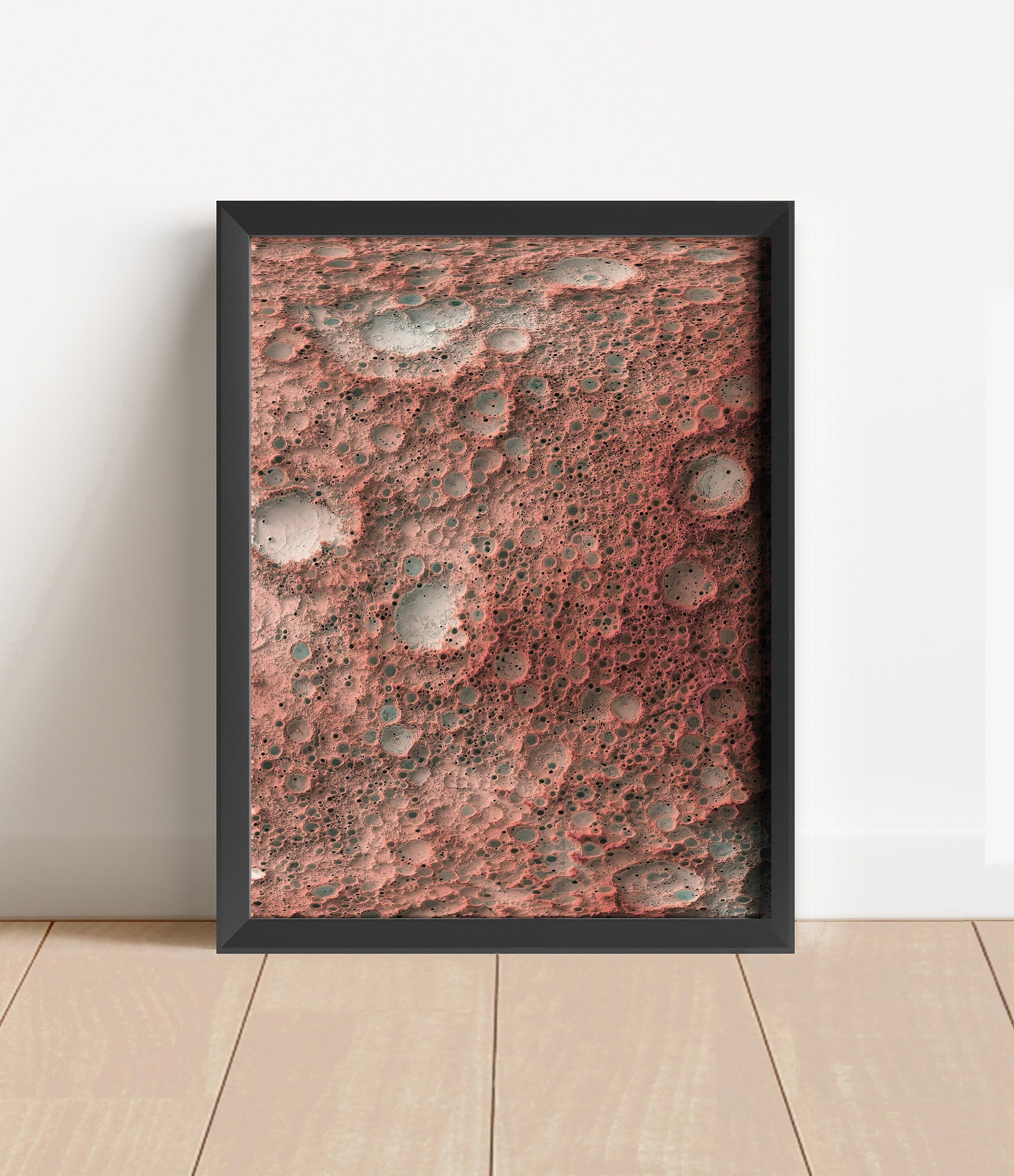 Moon Map, Moon Relief Map, Moon Wall Decor, Moon Minimalist Map, Moon ...