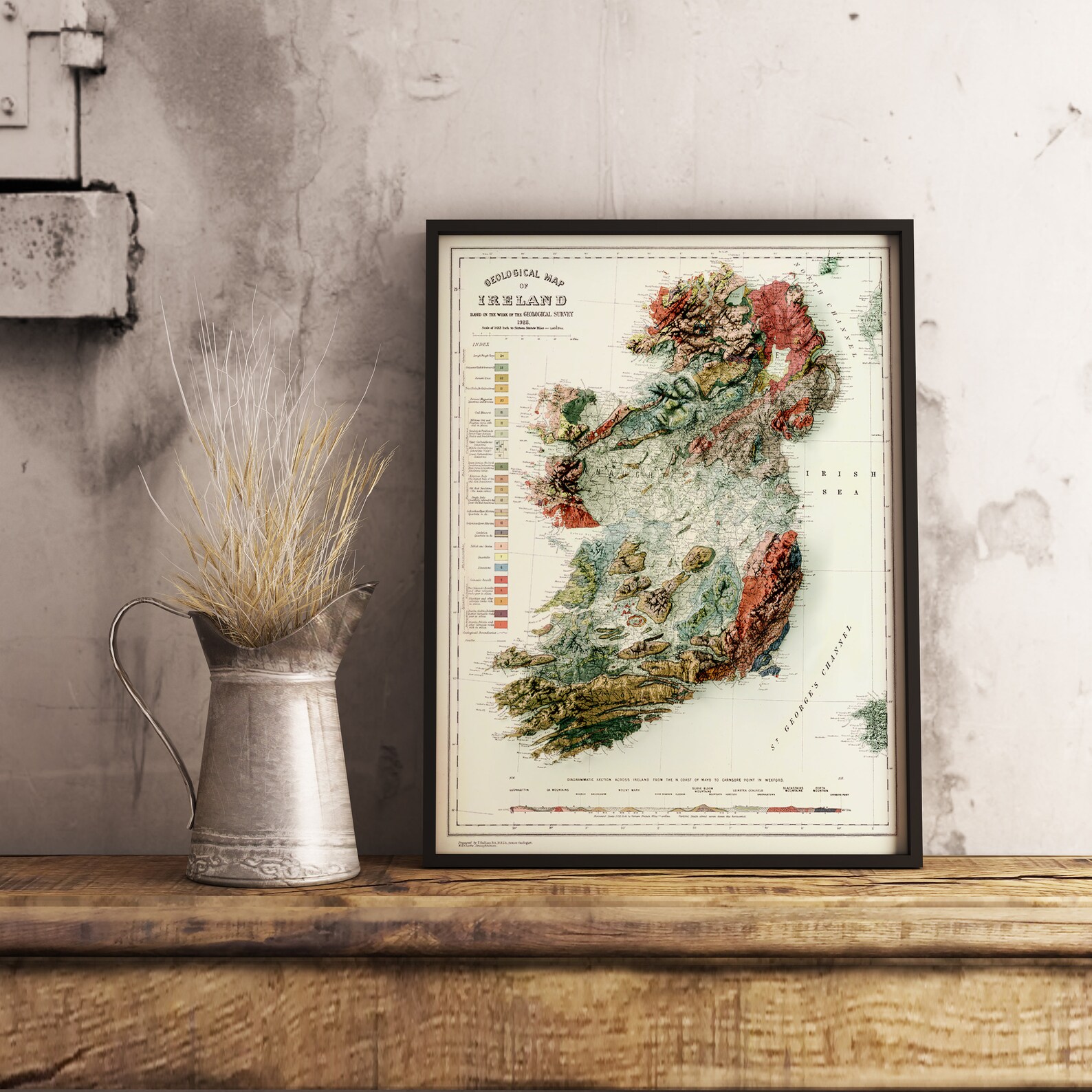 Ireland Map, Ireland Relief Map, Ireland Geological Map, Ireland Topo ...