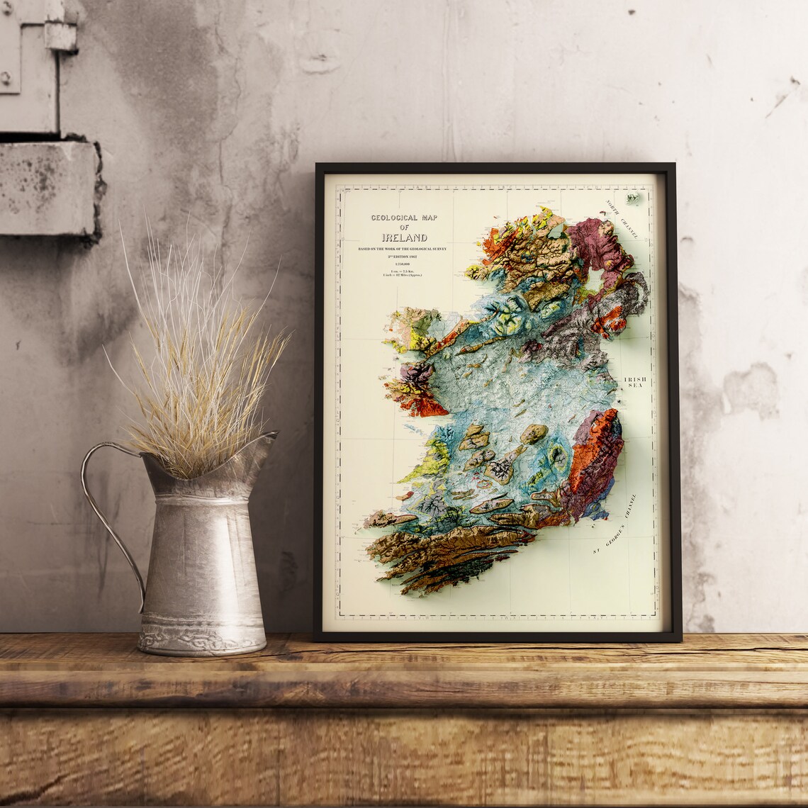 Ireland Map, Ireland Relief Map, Ireland Geological Map, Ireland Topo ...