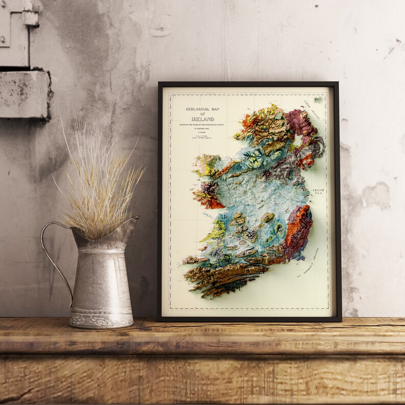 Ireland Map, Ireland Relief Map, Ireland Geological Map, Ireland Topo ...