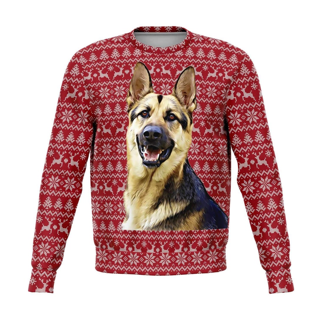 Custom Face Sweatshirt, Dog Mom Sweatshirt, Funny Ugly Christmas ...