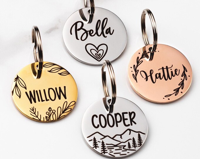 Custom Acrylic Dog Tags - Etsy