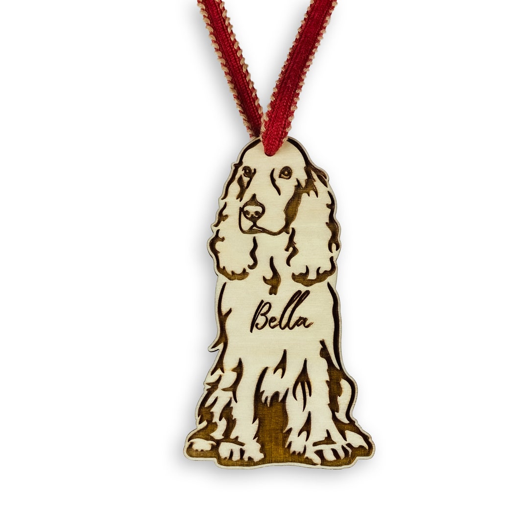 English Cocker Spaniel Christmas Ornament - Etsy