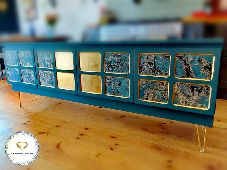 MADE TO ORDER Painted Nathan Sideboard Mid Century Modern - Etsy UK