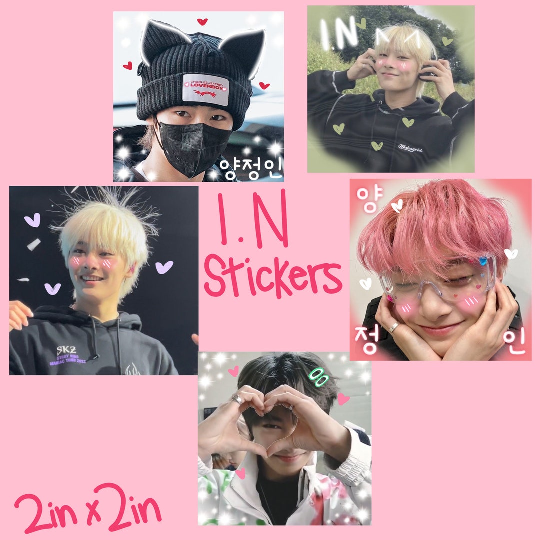 Stray Kids I.N Square Stickers - Etsy