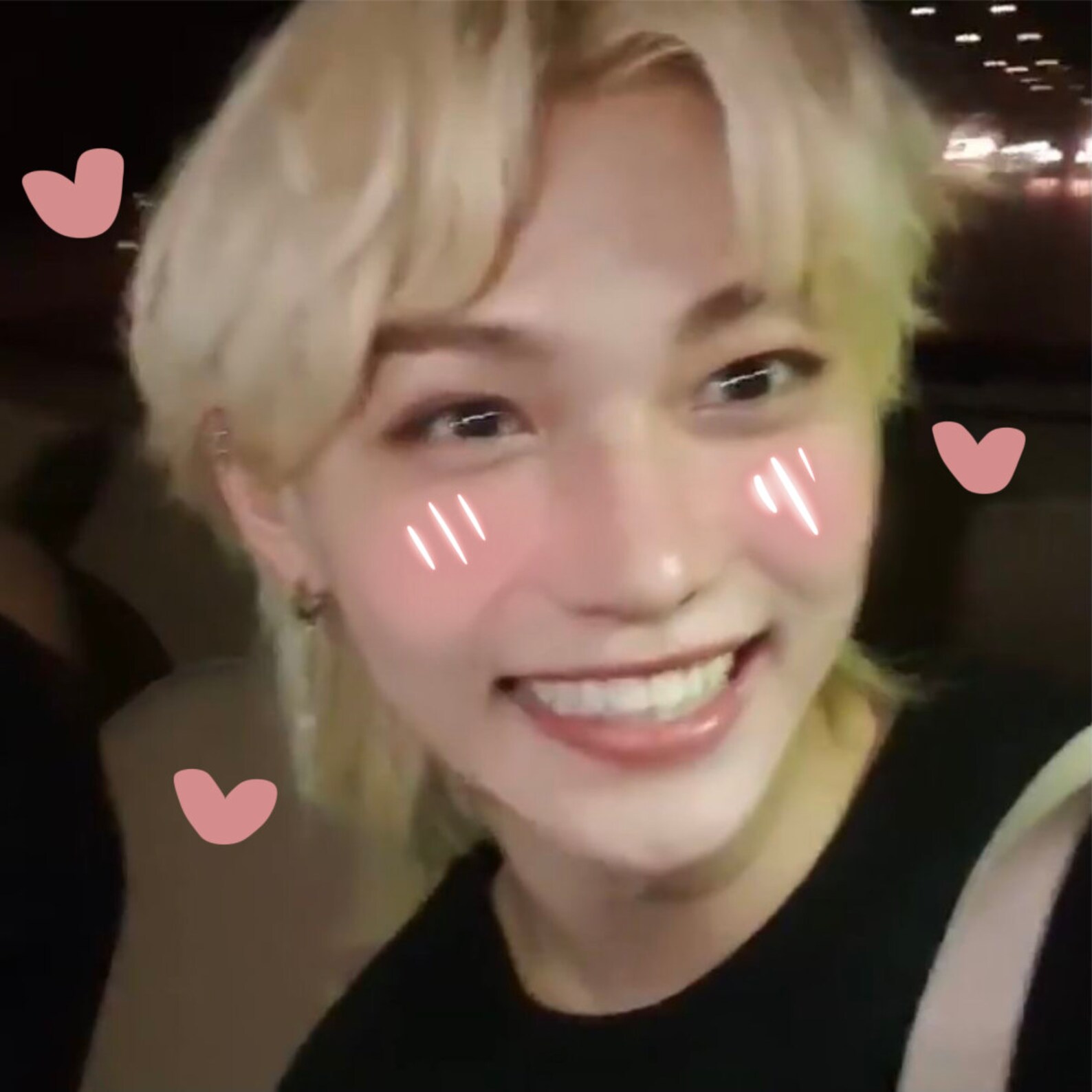 Stray Kids Felix Square Stickers - Etsy