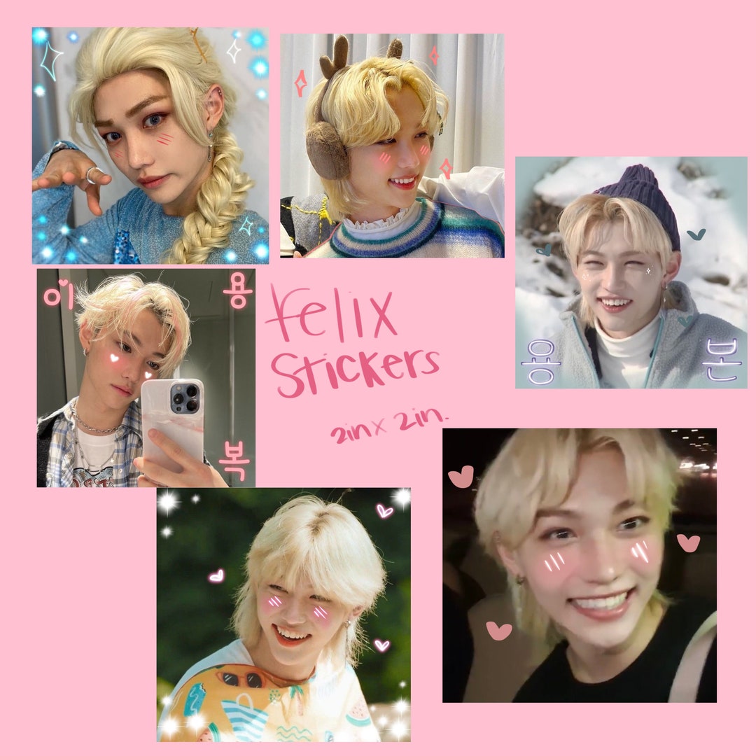 Stray Kids Felix Square Stickers - Etsy