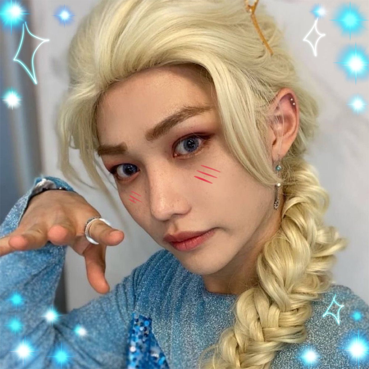 Stray Kids Felix Square Stickers - Etsy