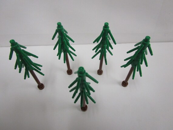 5 Lego Pine Trees Plants Build Your Own Forest T8 | Etsy Australia