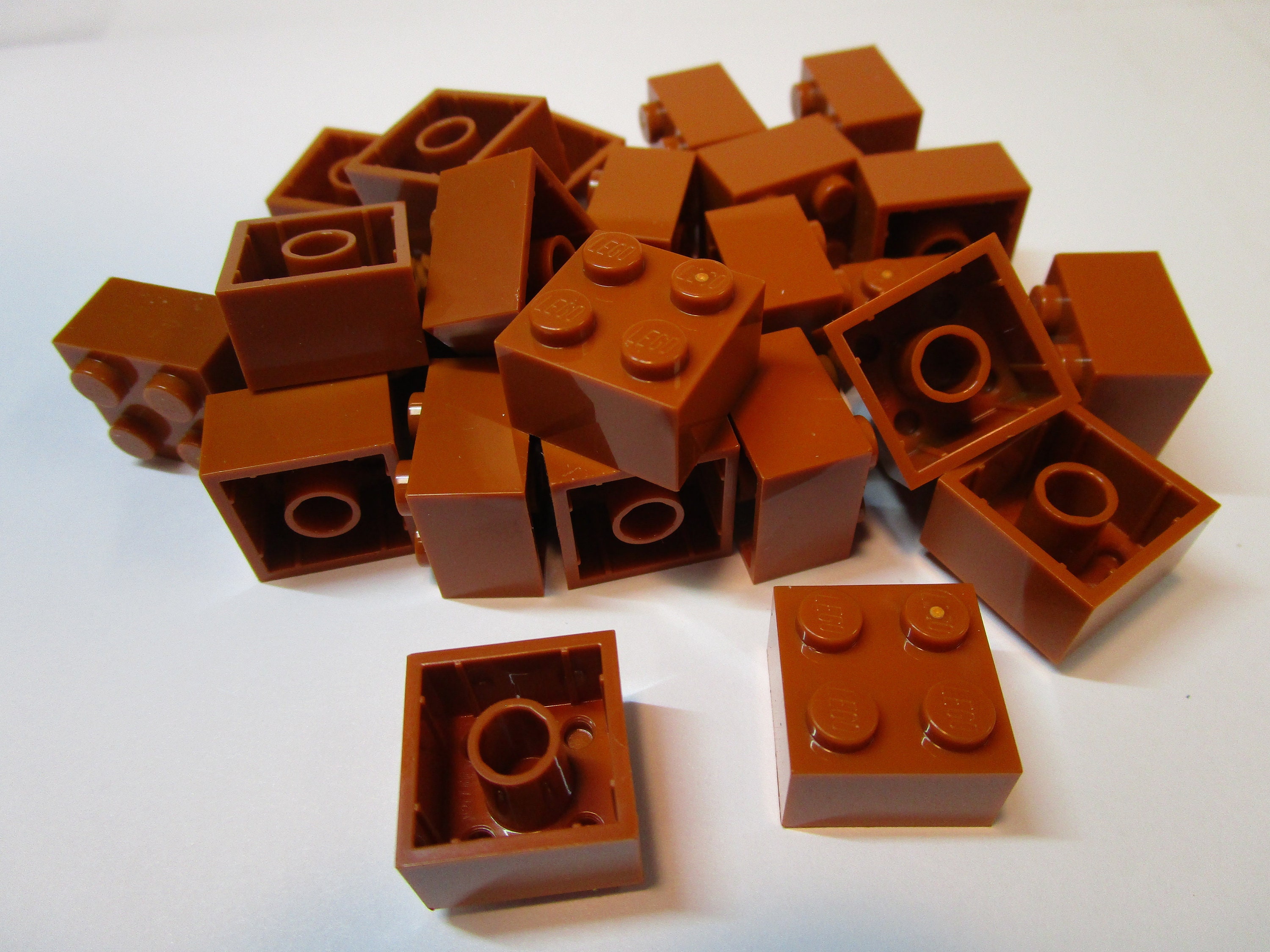 Lego Brick 2x2 Brown
