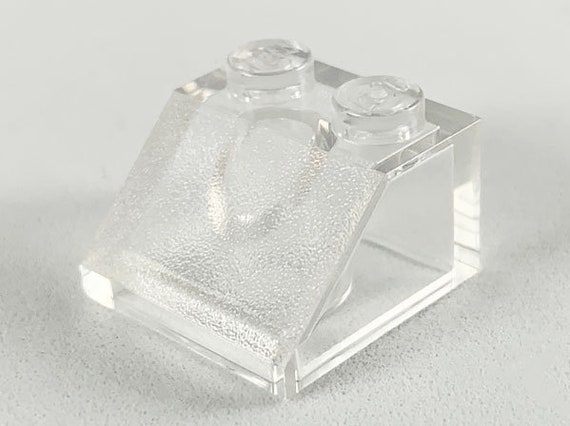 Lego Brick Clear Glass