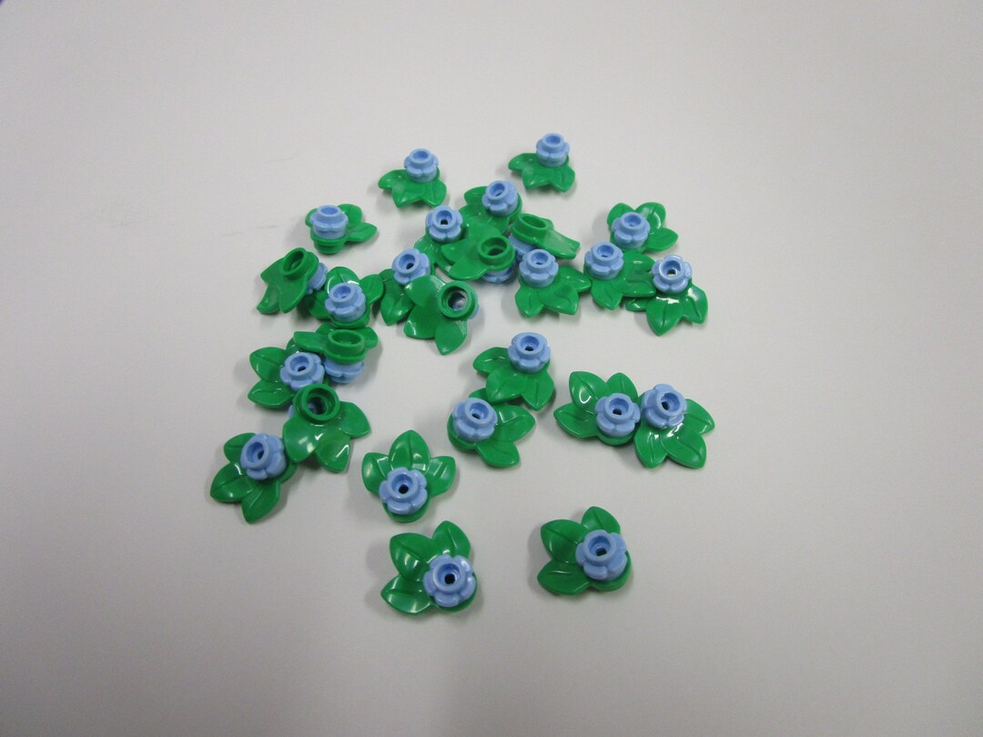 25 Lego Bright Light Blue Plants Lilypad Water Hyacinth - Etsy