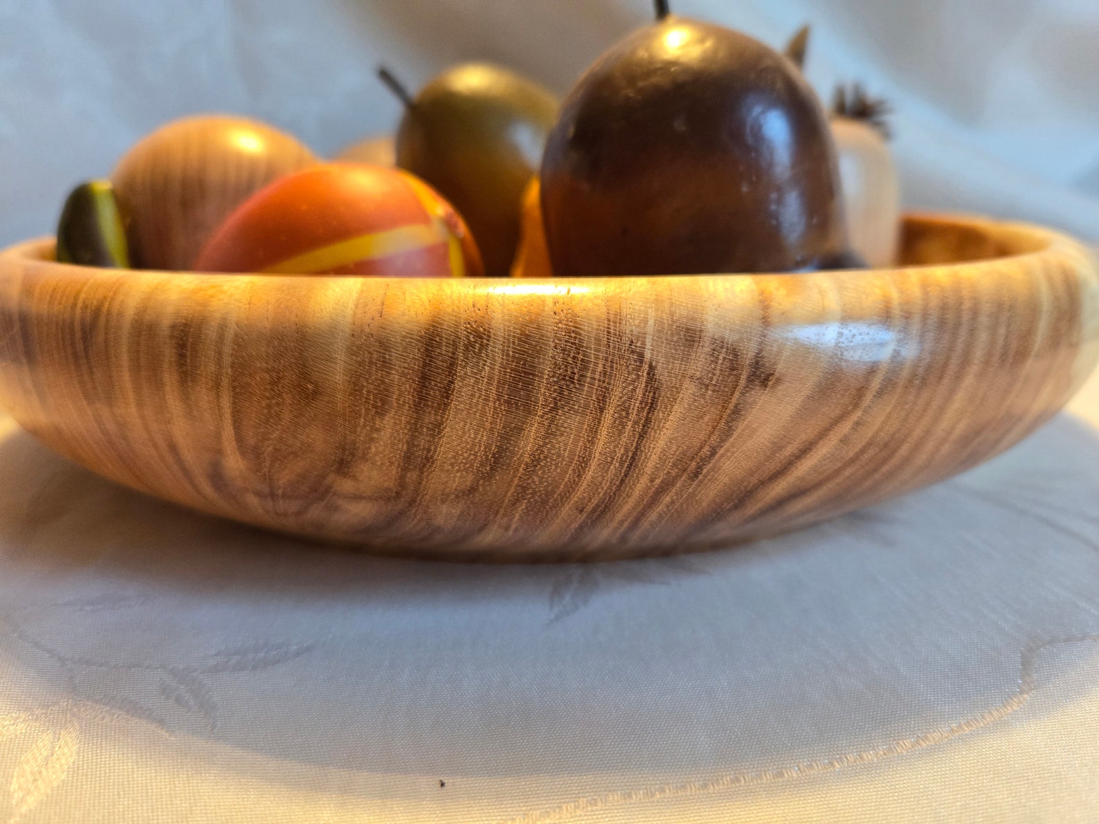 Honey Locust Decorative Bowl, 11x2, Table Accessory, Floral Display ...