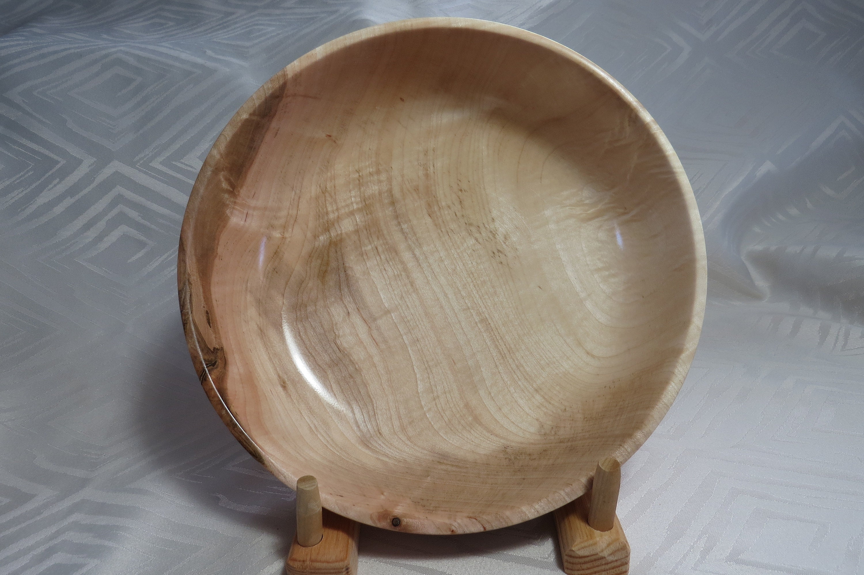 Maple Wooden Bowl, Table Decor, Salad Bowl, Floral Display, 8.5x3 - Etsy