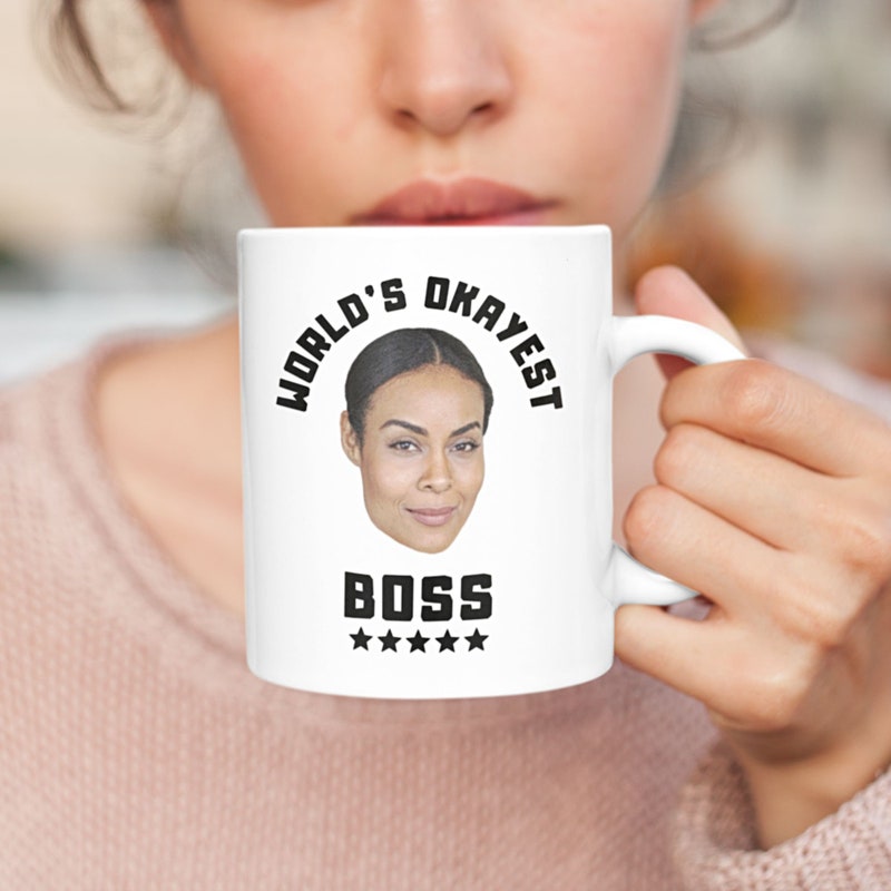 Worlds Okayest Boss - Etsy