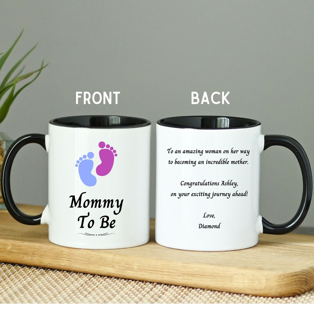 Mommy to Be Mug / Expecting Mom Mug / First Pregnancy Gift / Expecting ...