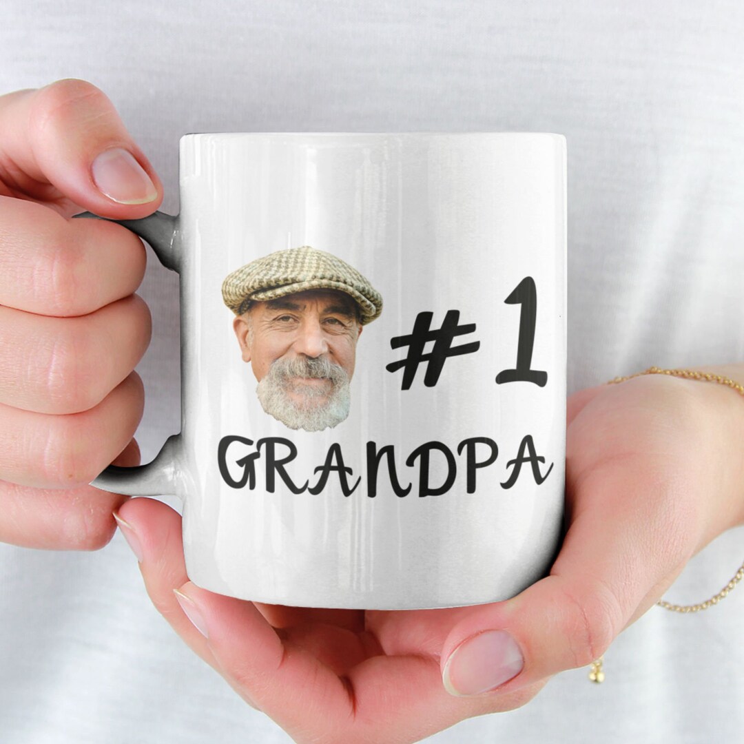 Grandpa Mug Number One Grandpa Grandpa Coffee Mug Custom Etsy