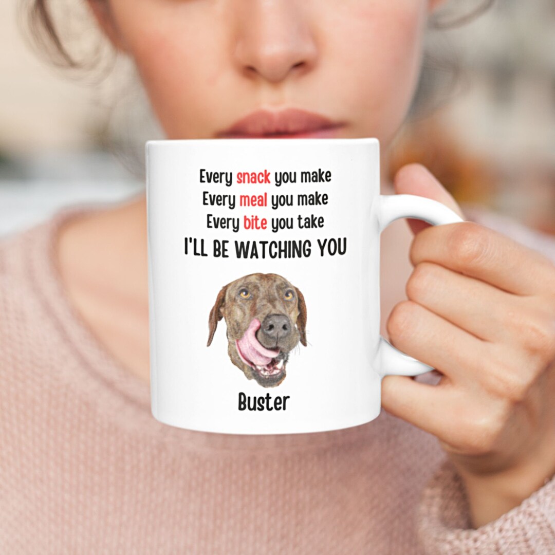Funny Dog Mug / Dog Face Mug / Funny Mug for Dog Lovers / Dog Lover ...