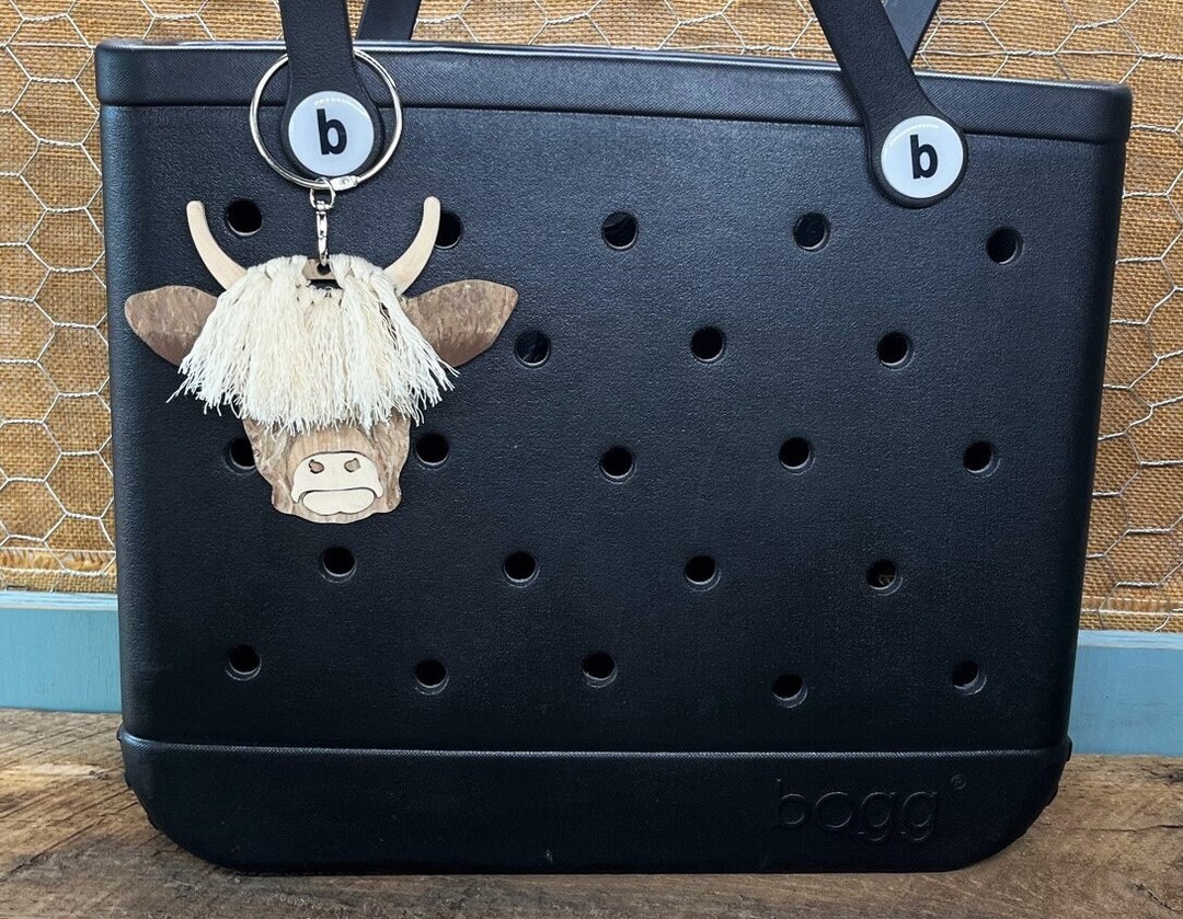 Cow Bogg Bag Charm/ Highland Cow/ Cow Bogg Bag Tag - Etsy