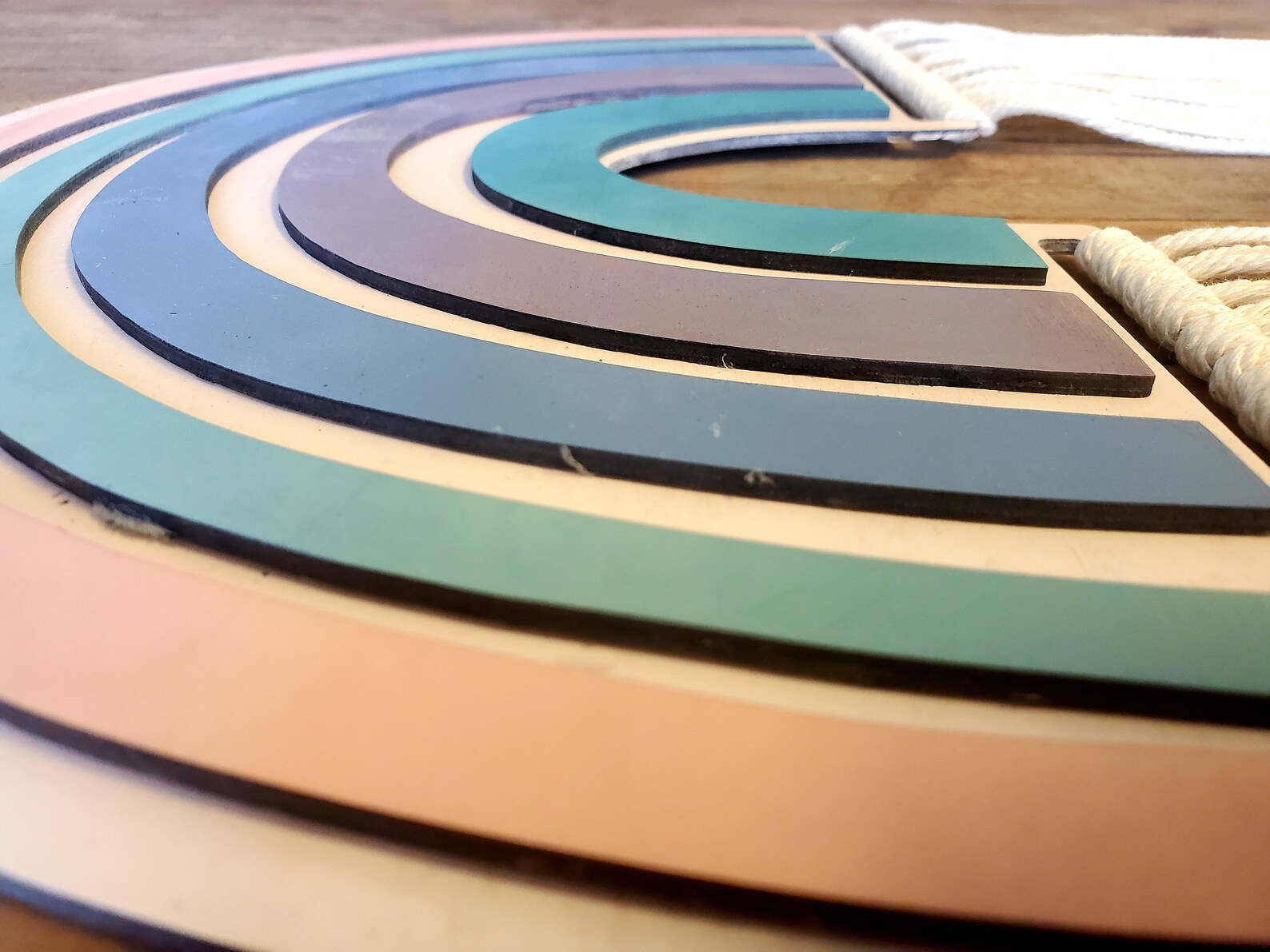 BOHO Rainbow Wall/door Hanger Personalized Option - Etsy