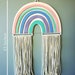 BOHO Rainbow Wall/door Hanger Personalized Option - Etsy