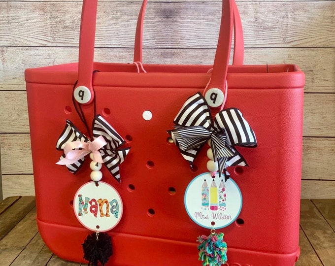 Personalized Mama Bogg Bag Charm/mama Bogg Bag Tag/ Bag Tag/ Mother's ...