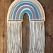 BOHO Rainbow Wall/door Hanger Personalized Option - Etsy
