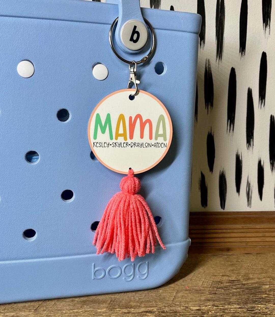 Personalized Mama Bogg Bag Charm/mama Bogg Bag Tag/ Bag Tag/ Mother's ...
