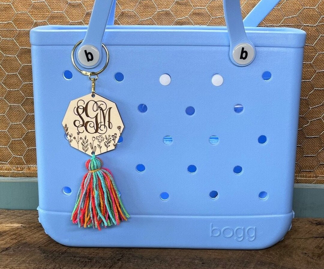 Monogrammed Bogg Bag Charm/wooden Bogg Bag Charm/bogg Bag Tag With ...