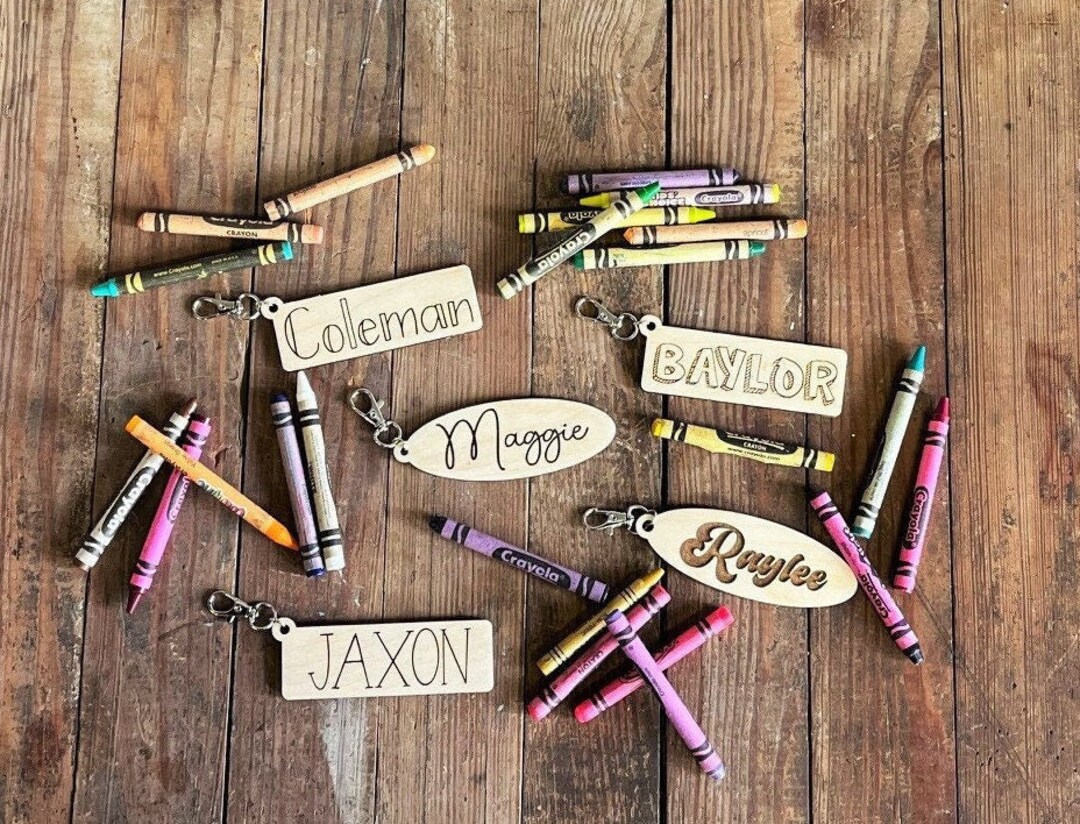 Personalized Backpack Tags/ Backpack Charms/ Backpack Keychains - Etsy