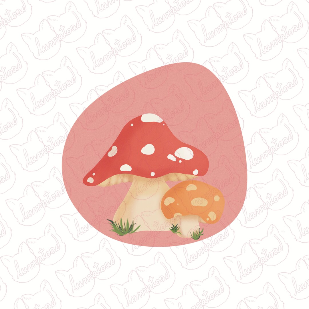Shroomies Digital Download | Whimsical Mushroom Art | Instant Printable ...